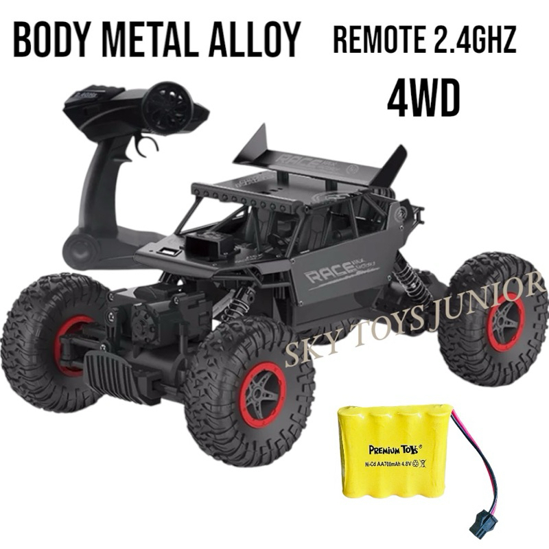 Jual MOBIL RC SCALE 1:18 BODY ALLOY 4WD MAINAN ANAK MOBIL REMOTE RACE APEX FACTORY MONSTER TRUCK ...