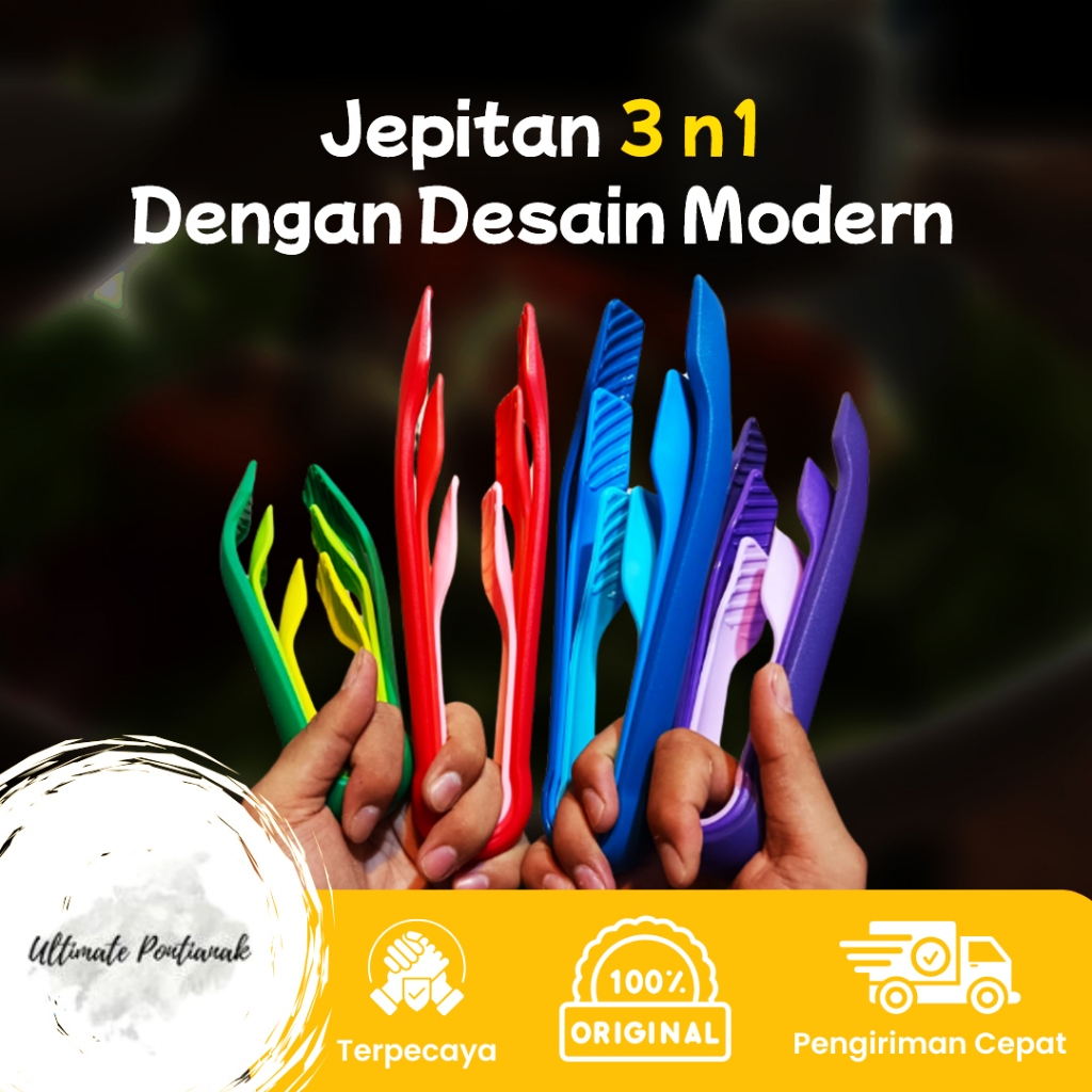 Jual Capitan Makanan 3 N 1 | Capitan Gorengan | Jepitan Kue | Jepitan ...