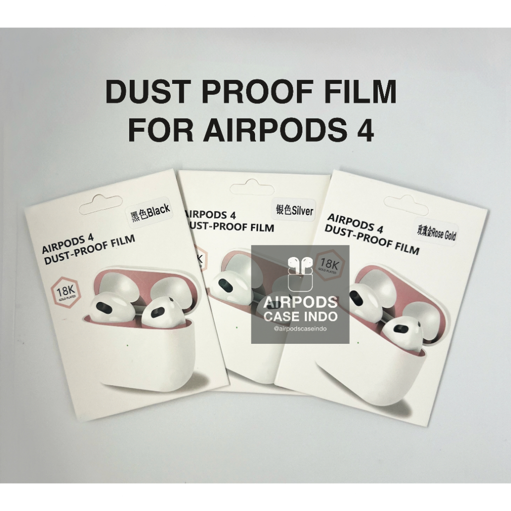 Jual Metal Dust Guard Sticker Airpods Gen 4 | Shopee Indonesia