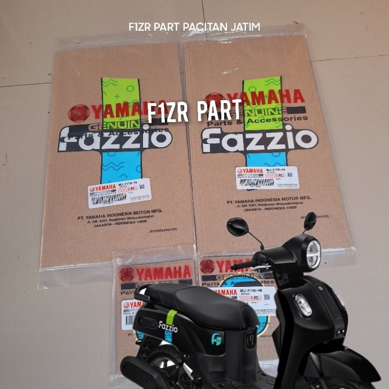 Jual STRIPING GRAPHIC FAZZIO HYBRIT HITAM 2024 2025 LCF-125 ORIGINAL ...