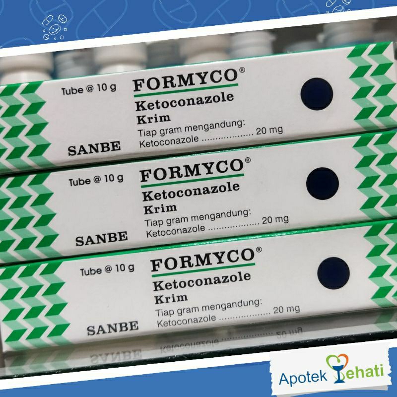 Jual Formyco Cream 10 gram Ketoconazole Krim Untuk Mengatasi Gatal ...