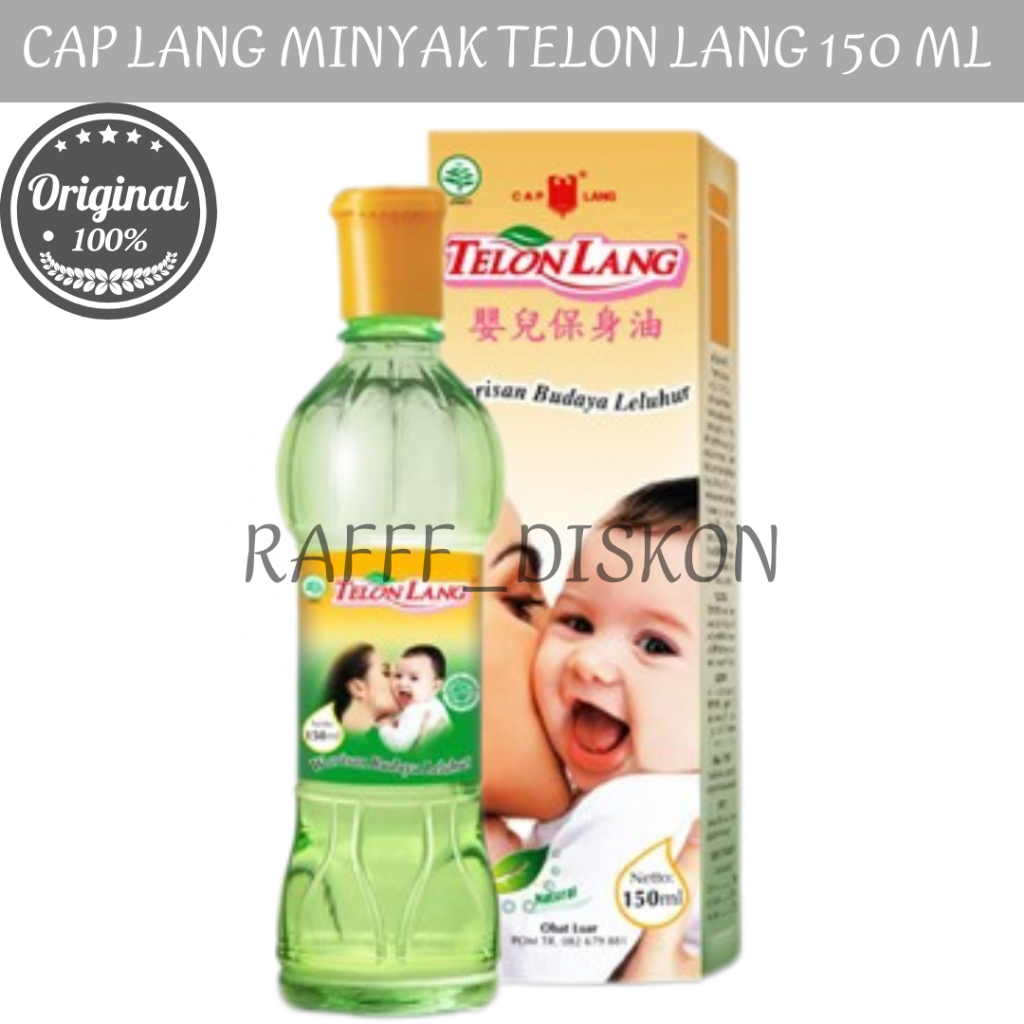 Jual CAP LANG MINYAK TELON LANG 150 ML | Shopee Indonesia