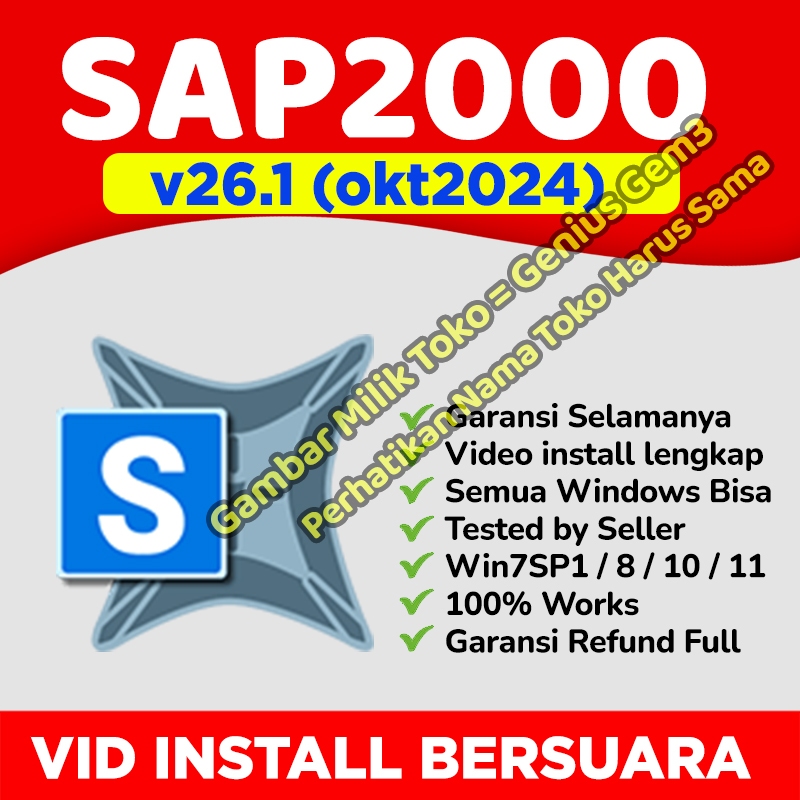 Jual SAP2000 v26 CSI | Shopee Indonesia