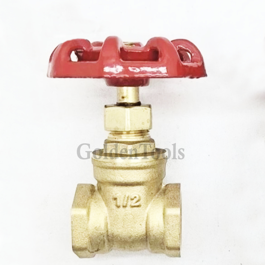Jual Stop kran gate valve kuningan 1/2" inch Stop Kran Putar Kuningan | Shopee Indonesia