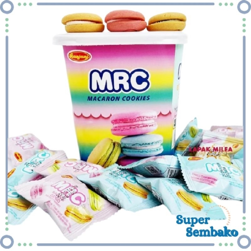 Jual SNACK COOKIES KUE KERING MACAROON RANJANI MRC ISI 20 PCS | Shopee ...
