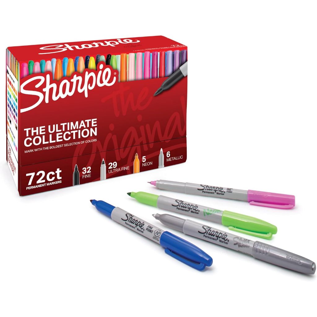 Jual Sharpie Ultimate Collection Pack 72 Permanent Markers Assorted ...