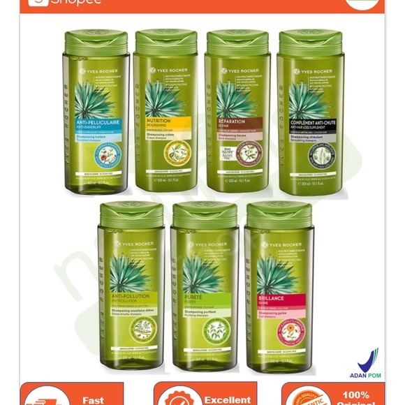 Jual YVES ROCHER SHAMPOO Repair Nutrition Soin Stimulating Anti ...