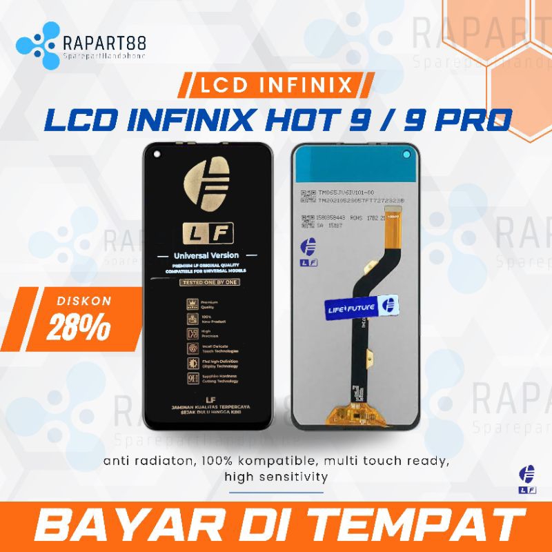 Jual Lcd Infinix Hot 9 / X655 / X655C / Original Fullset Touchscreen ...