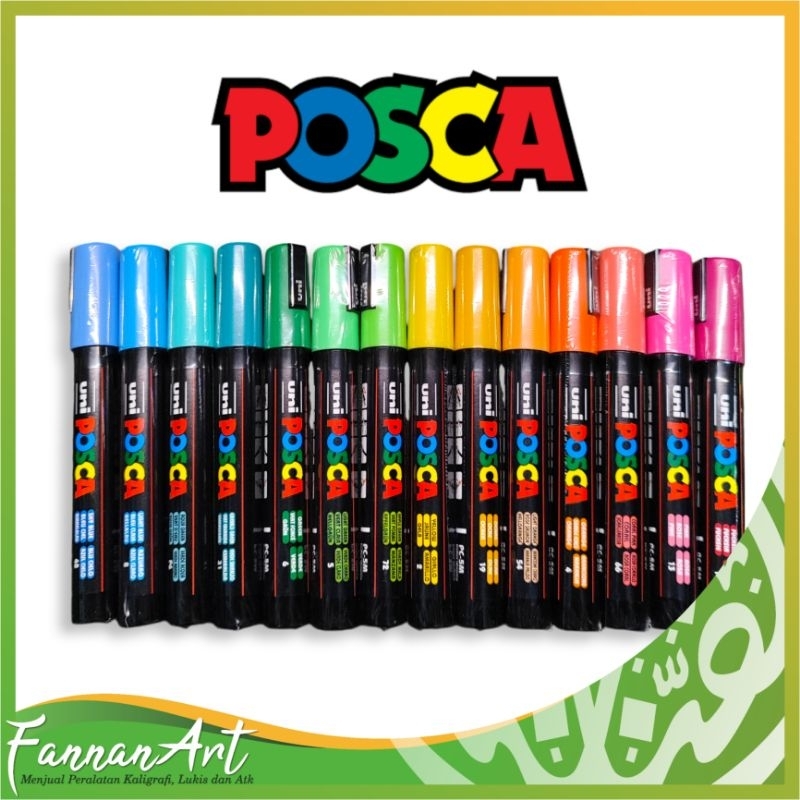 Jual SPIDOL POSCA PC-5M PAINT MARKER UNI POSCA TERMURAH KALIGRAFI ...