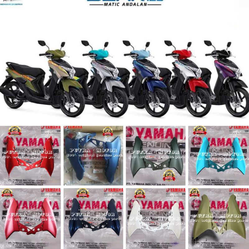 Jual PANEL SAYAP DEPAN YAMAHA GEAR 125 2021 2024 ORI YGP | Shopee Indonesia