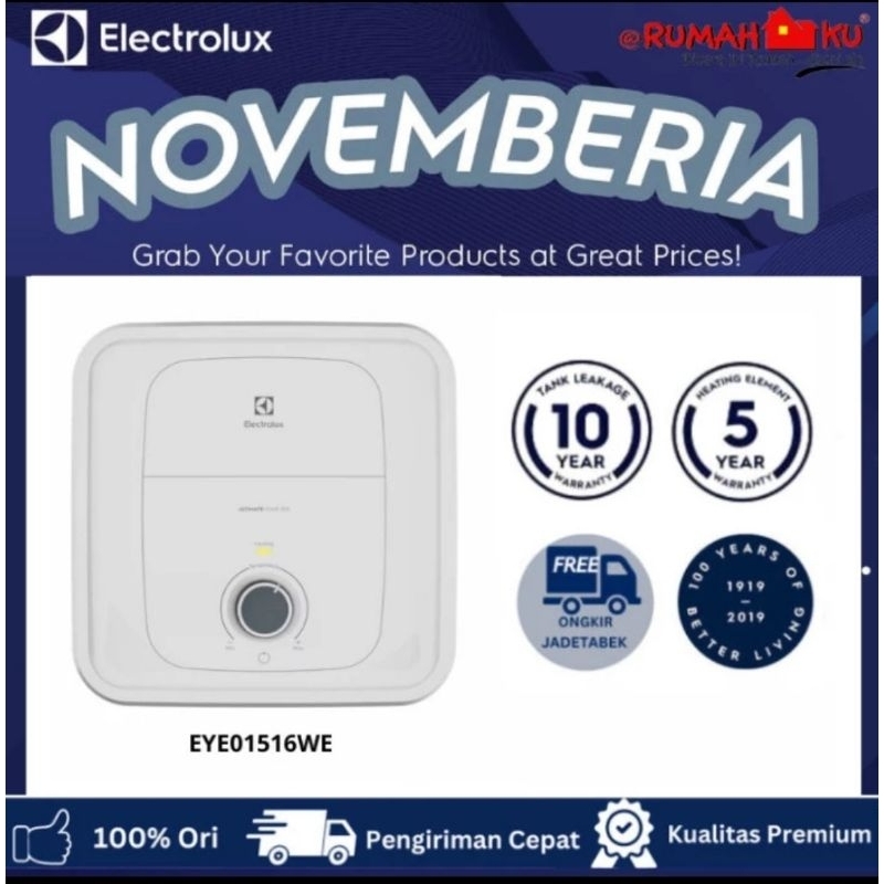 Jual Water Heater Electrolux EYE 01516 WE Pemanas Air | Shopee Indonesia