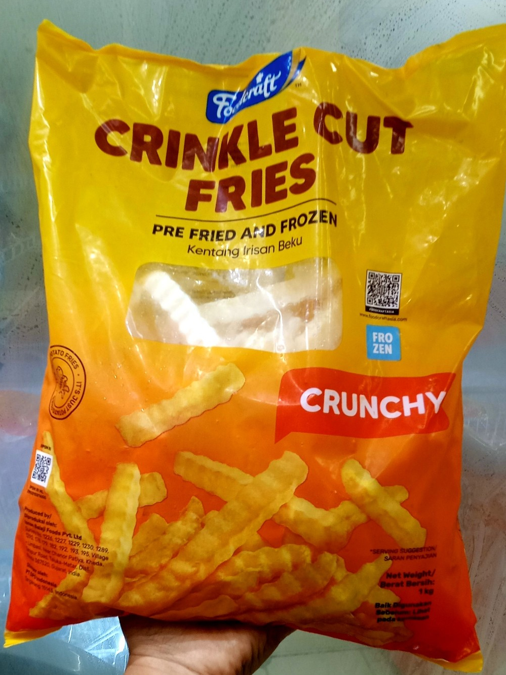 Jual Foodcraft Kentang Crinkle Cut 1kg | Shopee Indonesia