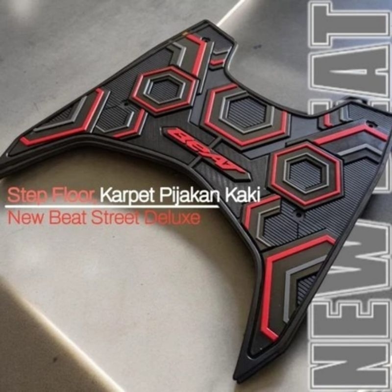 Jual Karpet Pijakan Kaki Honda Beat Street Deluxe Semua Tipe Tahun 2020 2021 2022 2023 2024 V4 ...
