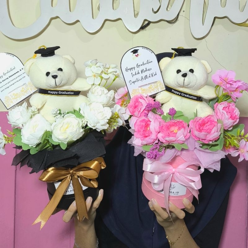 Jual Buket Bucket Bunga Bloom Box Caldora.id CLDRA2. Buket Wisuda ...