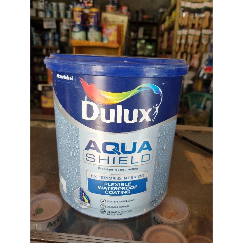 Jual Cat Tembok Waterproofing Dulux Aquashield 4 kg Aquaproof | Shopee ...