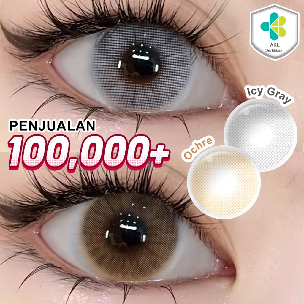 Jual Magister softlens lensa mata,softlens grey soflen ochre brown ...