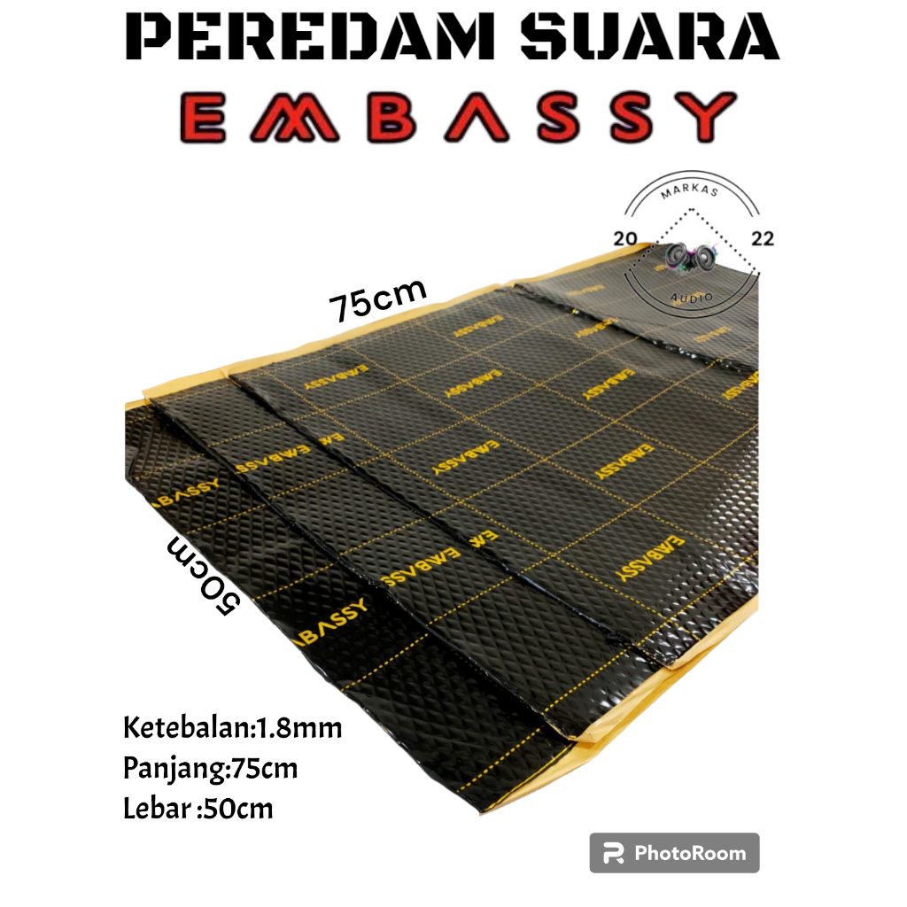 Jual Peredam aspal/peredam suara/peredam panas/peredam bunyi per dus ...