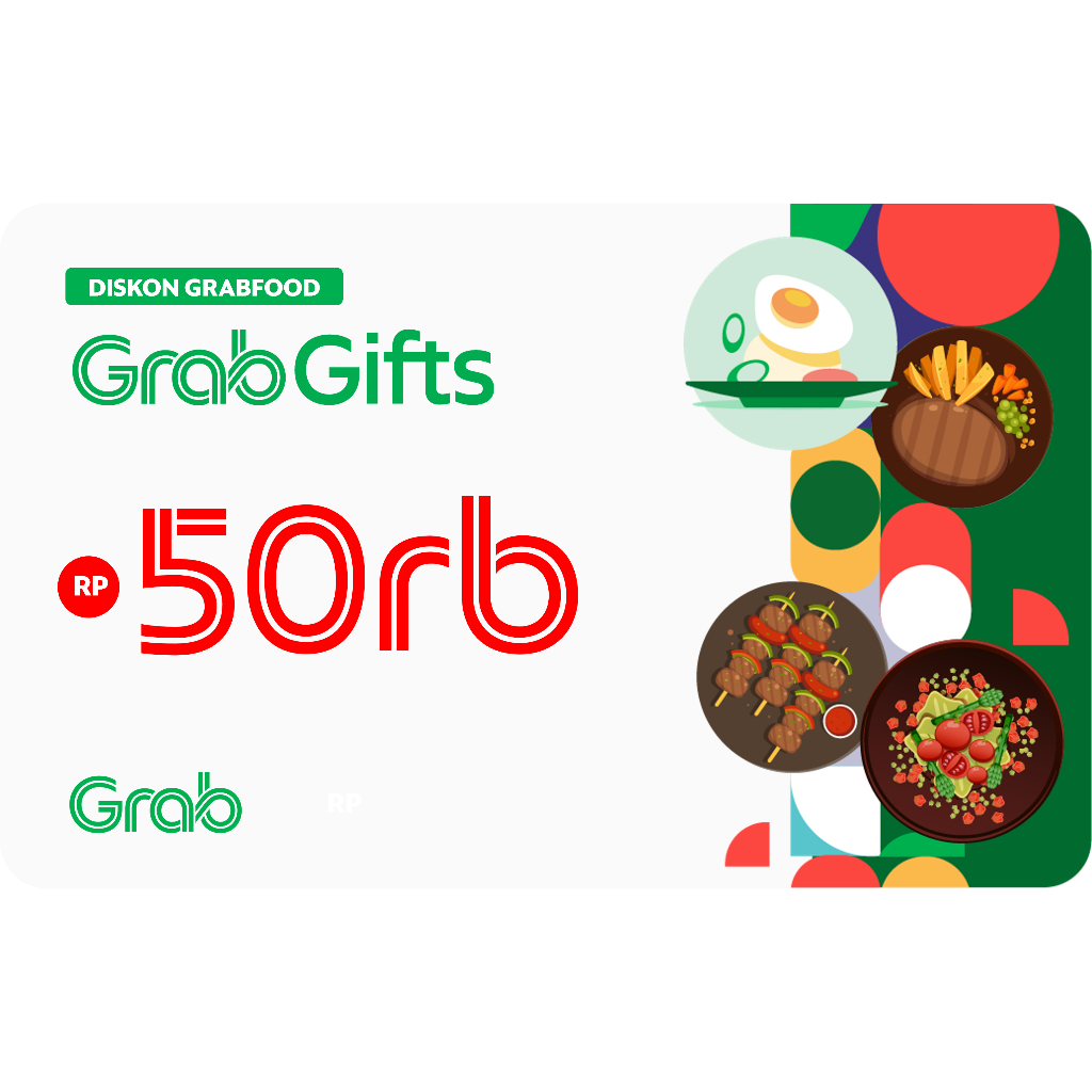 Jual GIFT - Voucher Grab 50K | Shopee Indonesia
