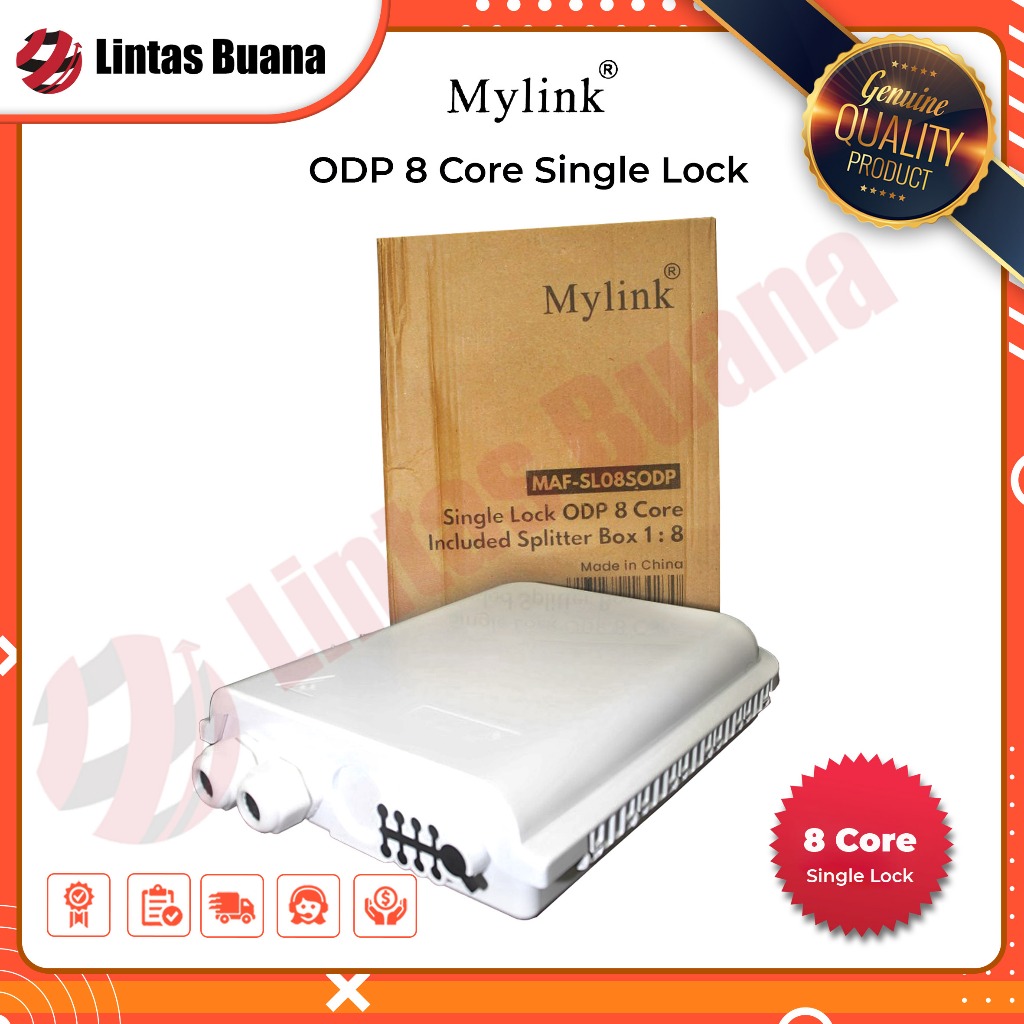 Jual Mylink ODP 8 Core include box pasif splitter 1:8 | Shopee Indonesia