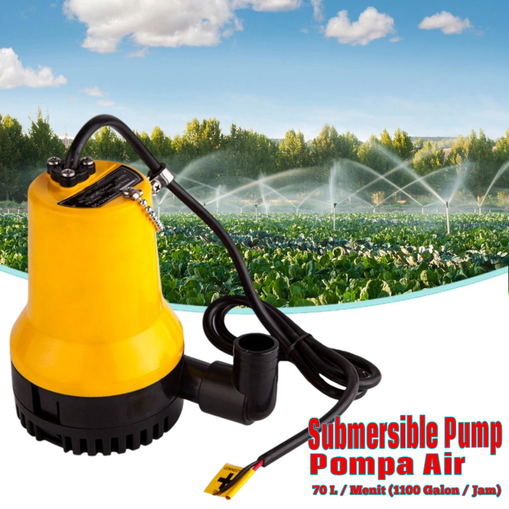 Jual Pompa Air Irigasi Air Mancur Otomatis 12V Pompa Penyiram Tanaman ...