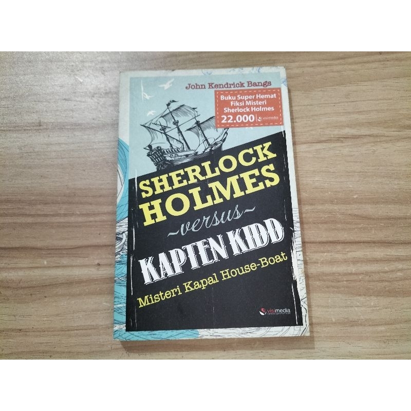 Jual Novel Saduran Sherlock Holmes versus Kapten Kid (Misteri Kapal ...