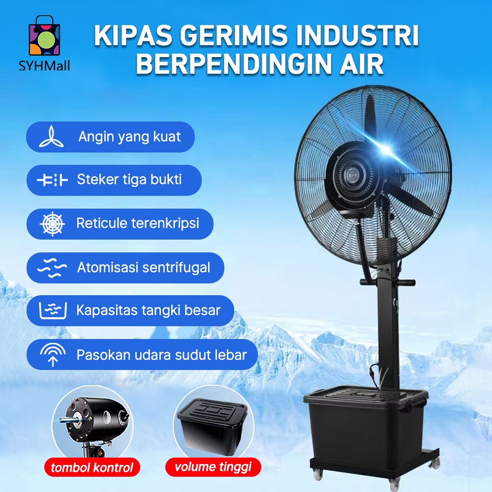 Jual 【GARANSI 12 BULAN】SYH Mall Kipas Angin Embun 30" / 30 inch Misty ...