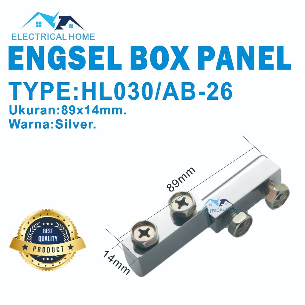 Jual Engsel Box Panel HL030/AB-26 Stainless (89x14mm) | Shopee Indonesia