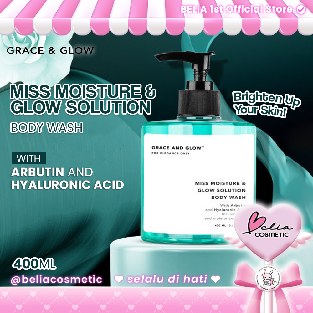 Jual Grace and Glow Miss Moisture & Glow Body Wash | Shower Gel | Sabun ...