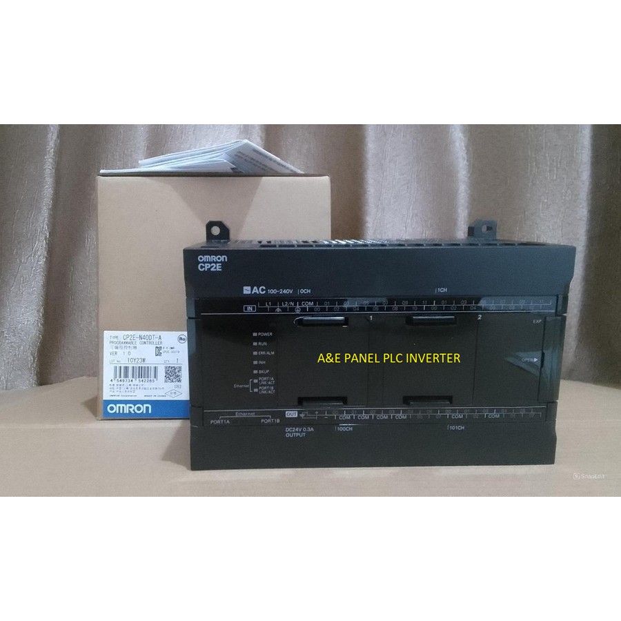 Jual CP2E-N40DT-A PLC OMRON CP2E N40DT A ORIGINAL | Shopee Indonesia