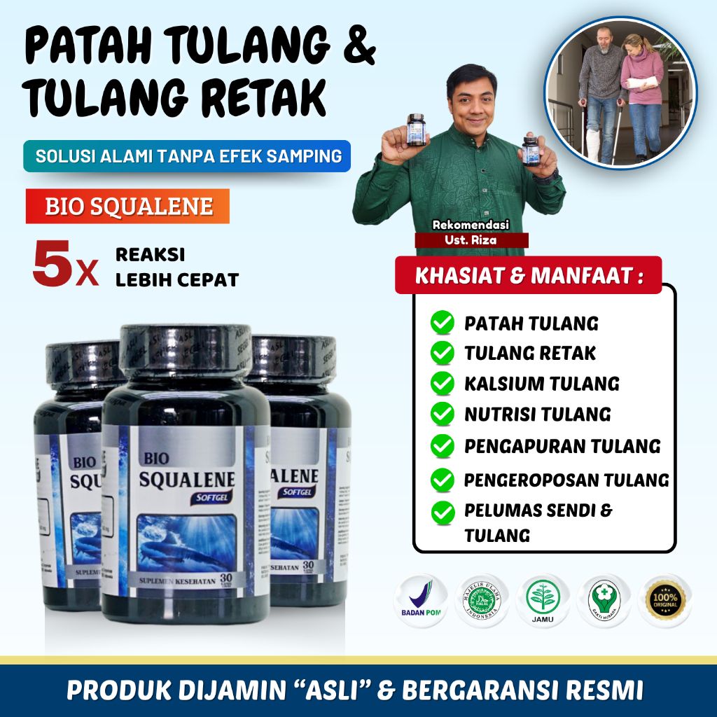 Jual Obat Patah Tulang Dan Retak Vitamin Kalsium Tulang Keropos ...