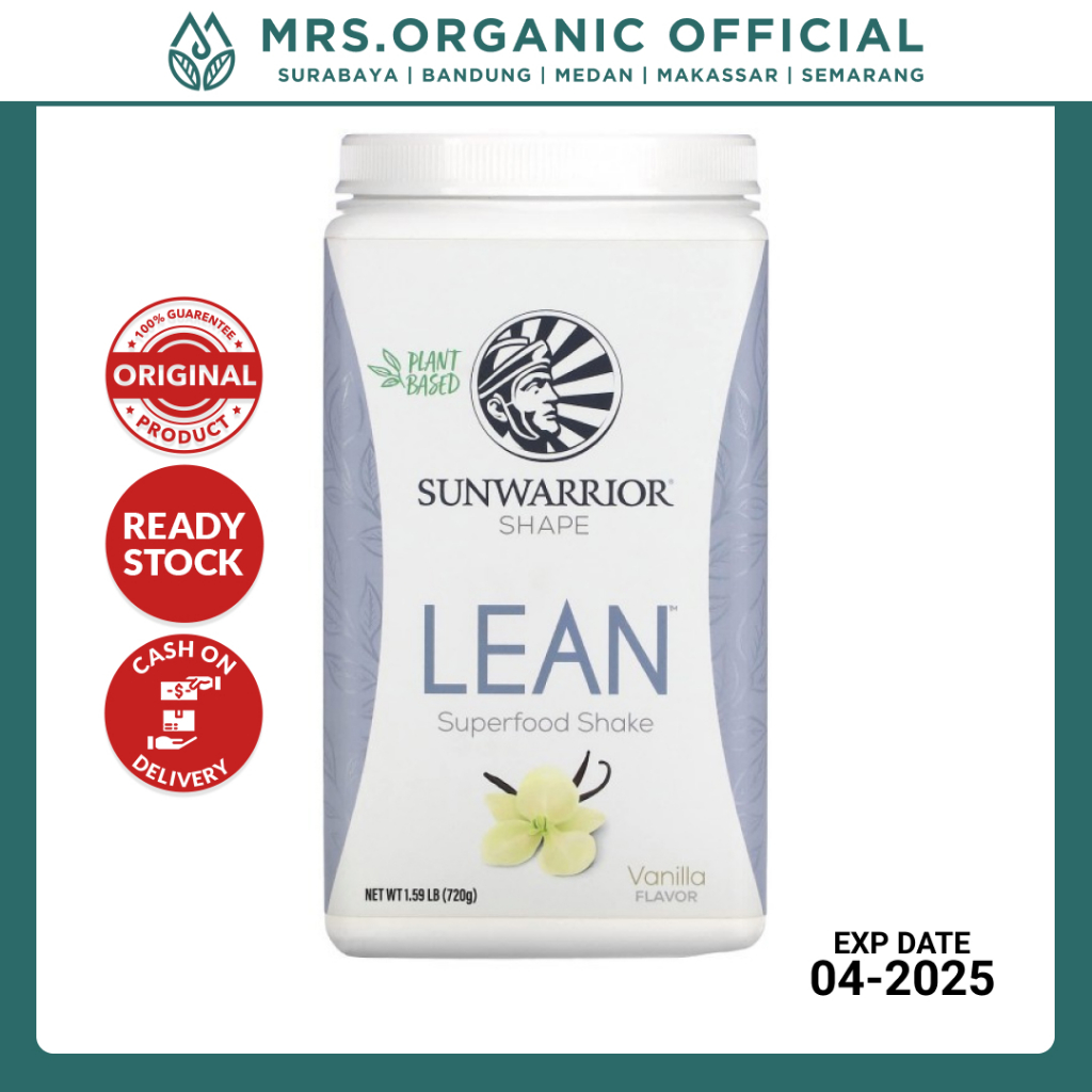 Jual Sunwarrior Shake Protein Menjaga Berat Badan Lean Superfood Shake ...