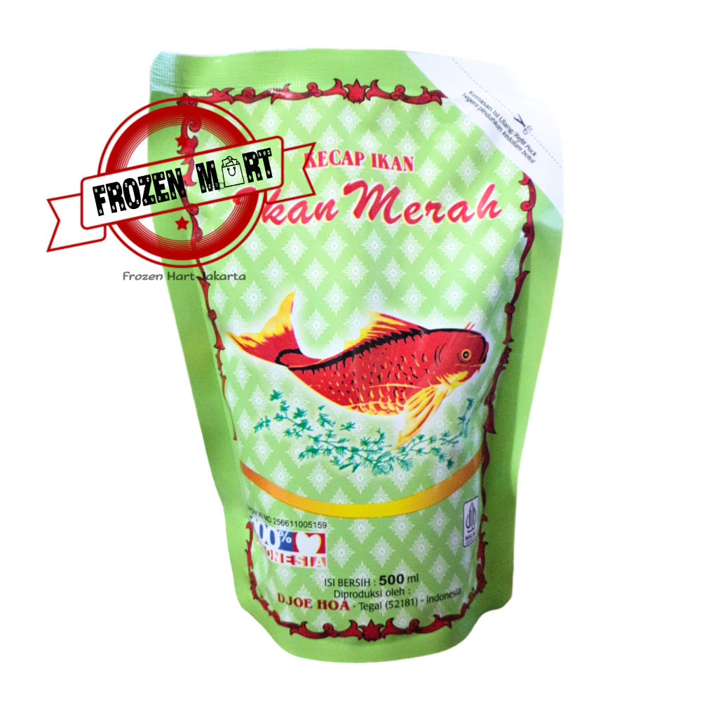 Jual DJOE HOA Kecap Ikan cap Ikan Merah Pouch / Fish Soy Sauce 500 Ml ...