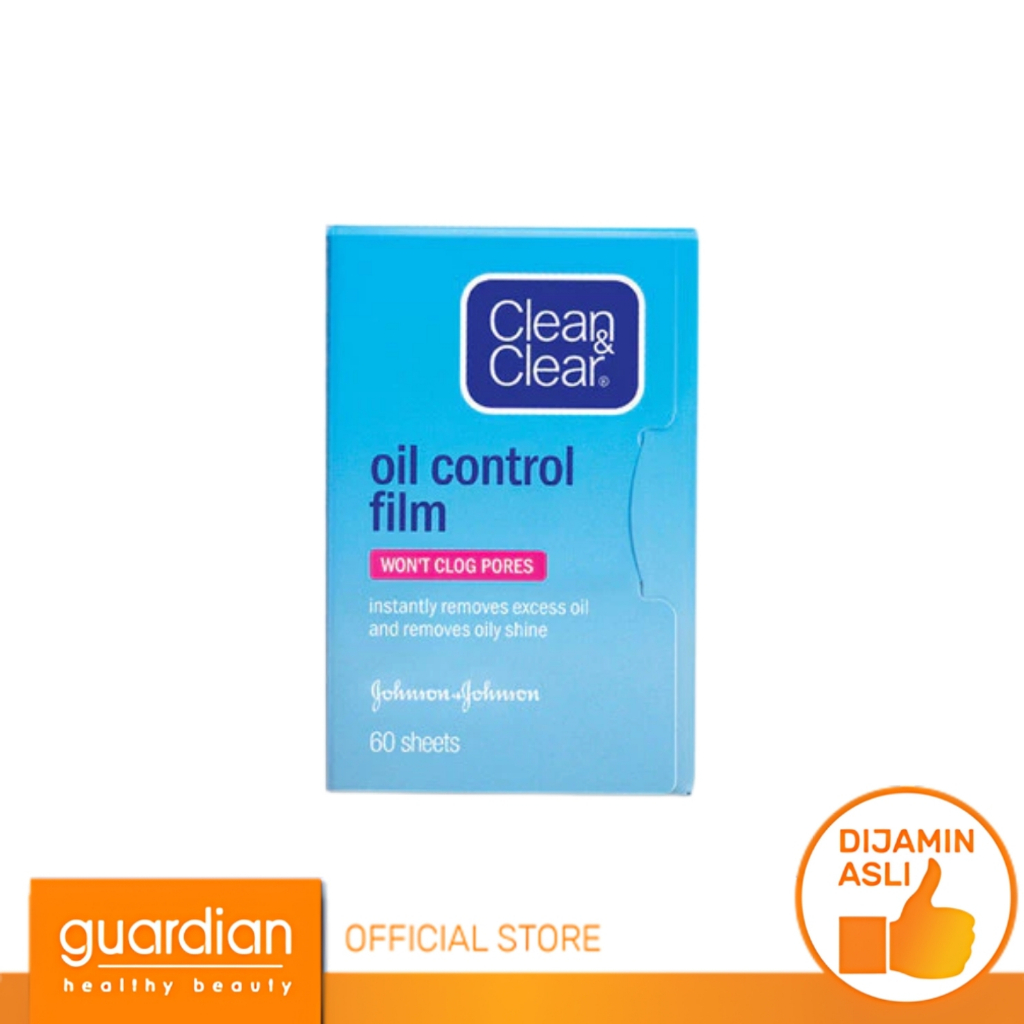 Jual Clean & Clear Oil Control Film Face Paper Kertas Minyak Wajah 60S ...