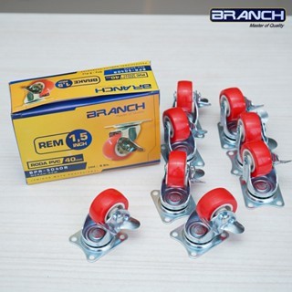 Jual BANGTING HARGA !!! Roda Caster Etalase Troli Merah 4 PCS Nylon ...