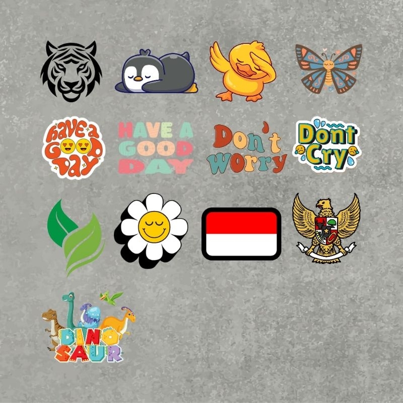 Jual Patch Emblem Sticker Logo Ukuran 6 cm Polyflex | Patch Logo Sablon ...