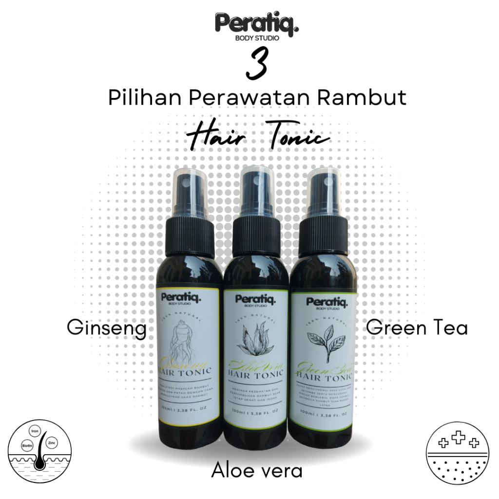 Jual Hair Tonic 100ml [BPOM] Treatment Vitamin Serum Rambut Spray Anti ...