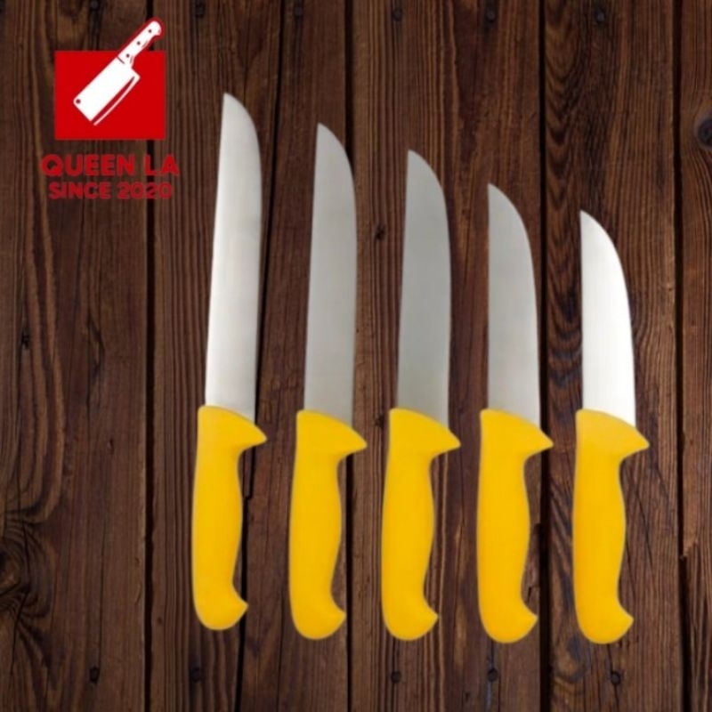 Jual Pisau dapur tajam merk ZHONGYUAN Stainless Steel Pisau Koki Dapur ...