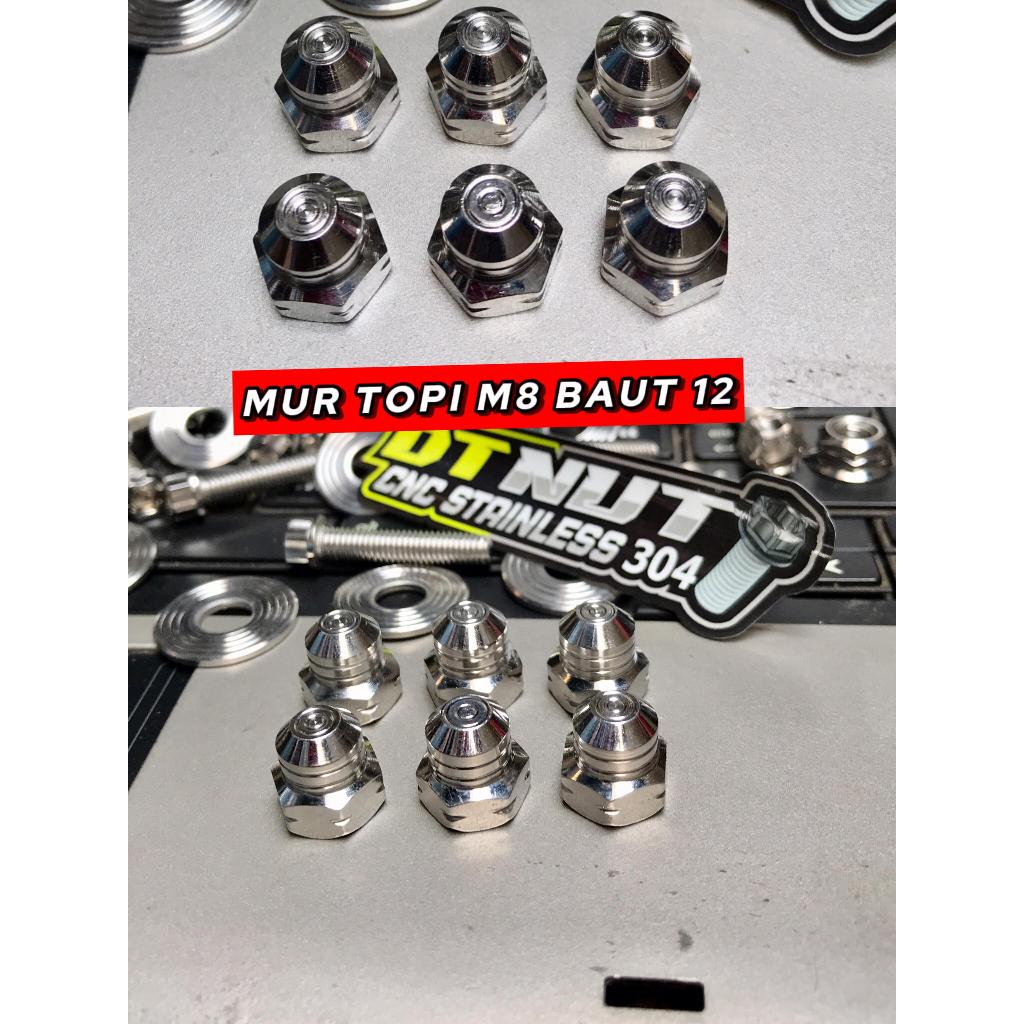 Jual mur m8 topi mur 12 m10 mur 14 Stainless custom Probolt Indonesia ...