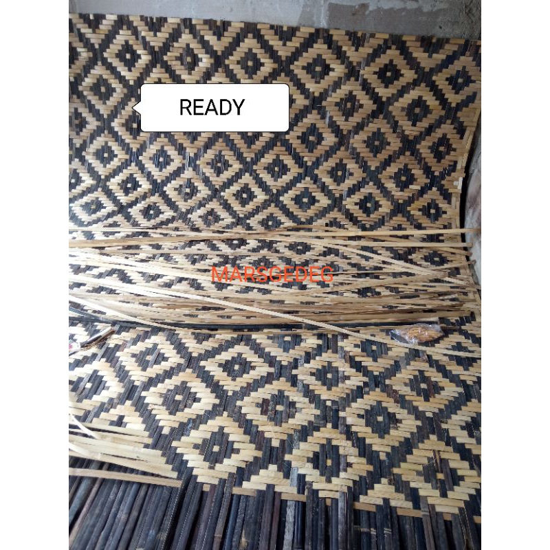 Jual Anyaman bambu/Gedeg/kepang/tabag/gribik/bilik ukuran 2mx2m,2mx2,5m ...