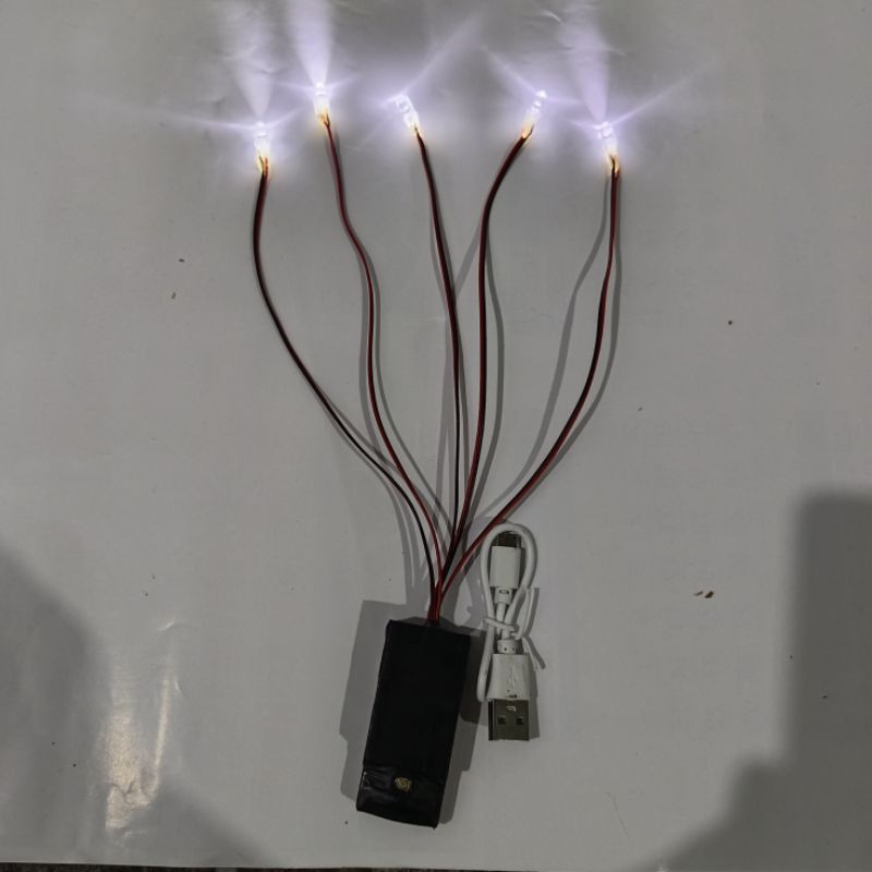 Jual lampu Matrix miniatur batrai cas cocok untuk miniatur Bus dan truk ...