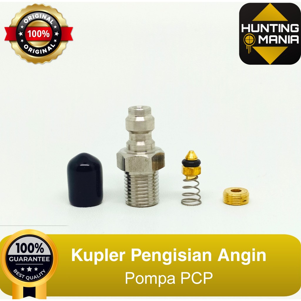 Jual Kupler PCP Stainless, Kupler Pengisian Drat M10, Kupler Pengisian ...