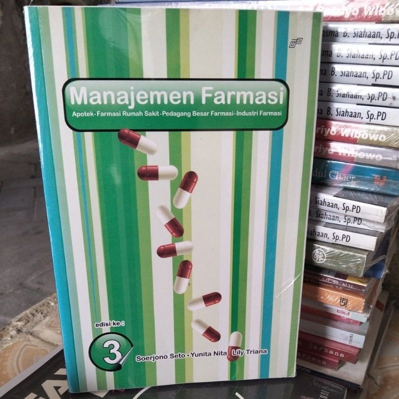 Jual MANAJEMEN FARMASI EDISI KE 3 SOERJONO SETO | Shopee Indonesia