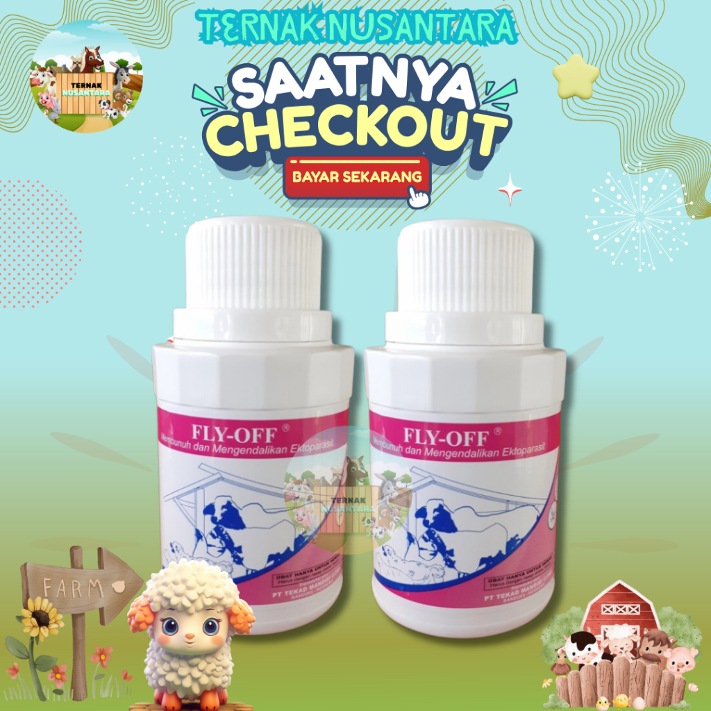 Jual FLY OFF 100 ml - Obat Lalat Kutu Nyamuk Parasit Semprot Hewan ...