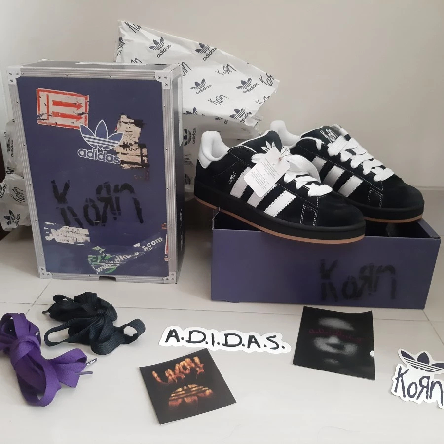 Jual Sepatu Adidas campus 00s X Corn Black White original 100% ...