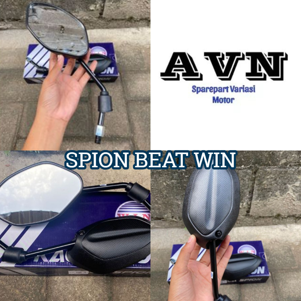 Jual SPION SATU SET KANAN KIRI STANDARD KACA SPION MOTOR BEAT LAMA 2008 ...