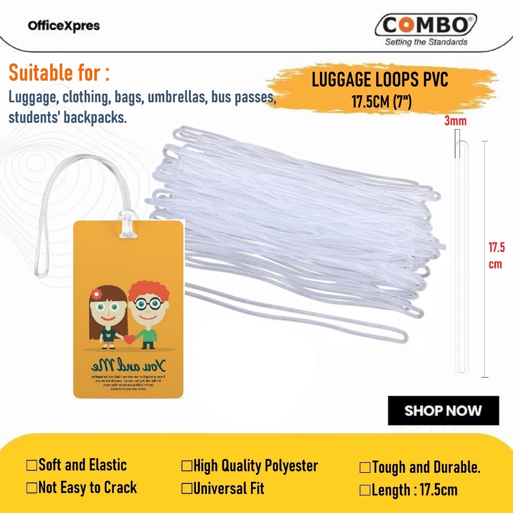 Jual Tali Koper / Tali Loop Strap / Tali Untuk Luggage Tag / Tali ...