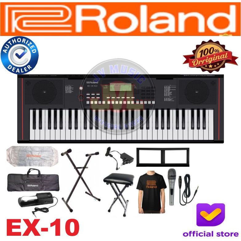 Jual Roland EX10 Arranger Keyboard Roland EX-10 Paket | Shopee Indonesia