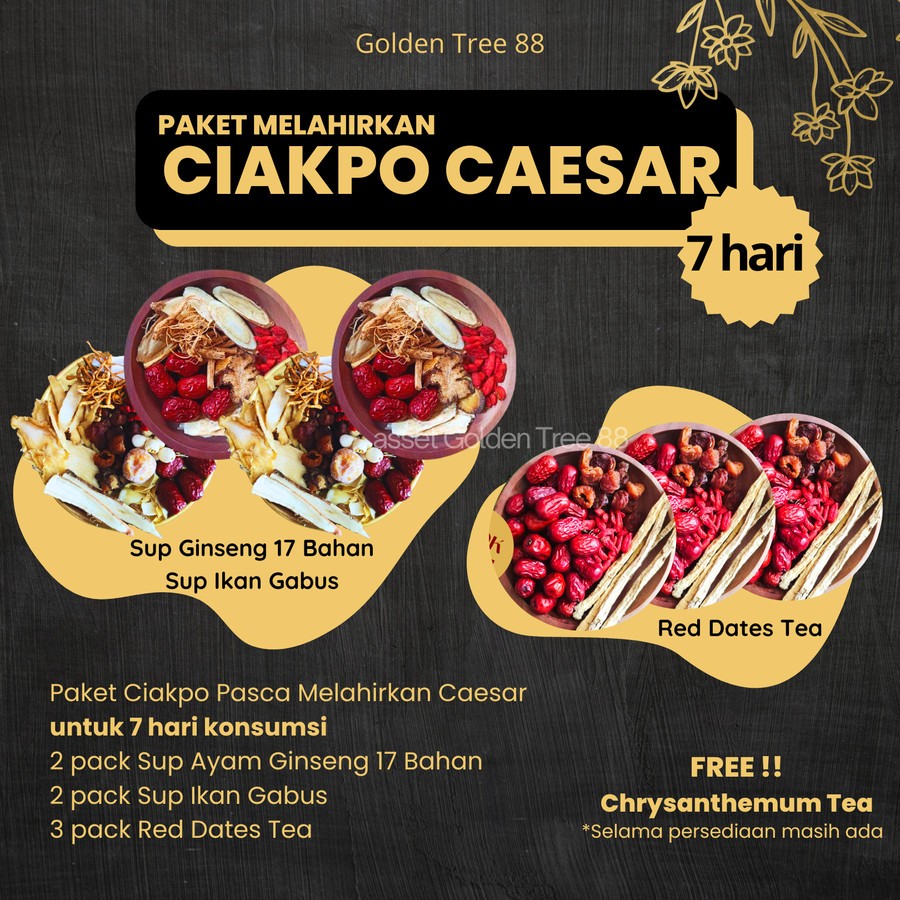 Jual Paket Ciakpo Melahirkan Caesar Recovery Pasca Melahirkan Resep ...