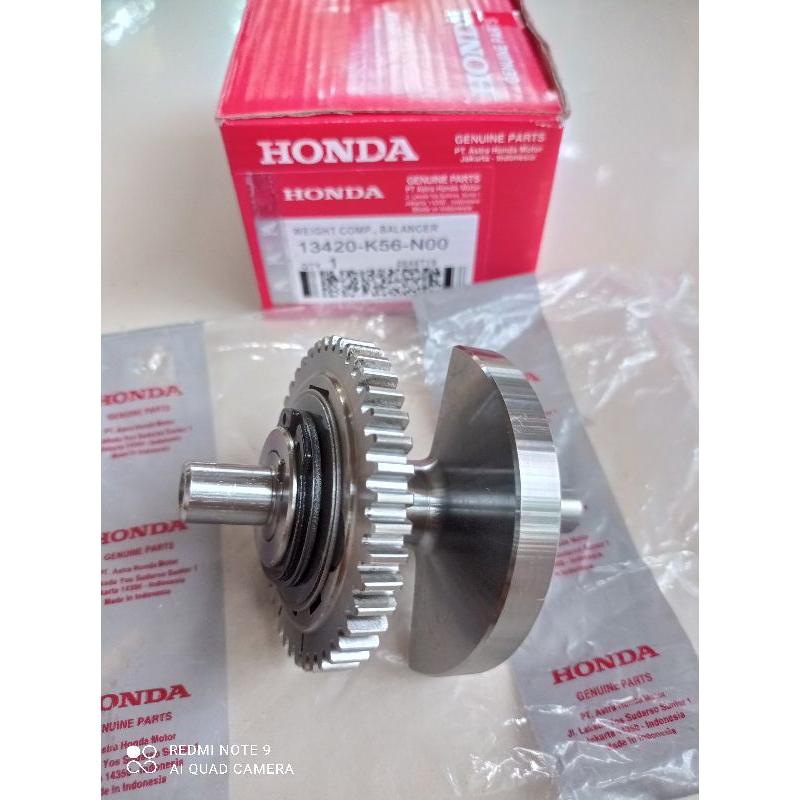 Jual Balancer K56 Kruk As Honda CB 150 Led CBR Led Sonic 150 Supra GTR ...