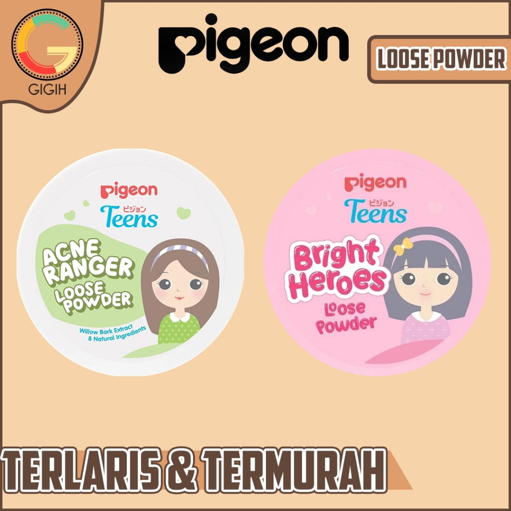 Jual PIGEON LOOSE POWDER / BEDAK TABUR ( READY ALL VARIAN ) | Shopee ...